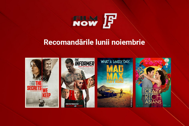 Film Now duce actiunea la un alt nivel in luna noiembrie, cu premiera ...