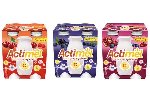 Danone completeaza portofoliul de iaurturi Actimel cu o formula mai ...