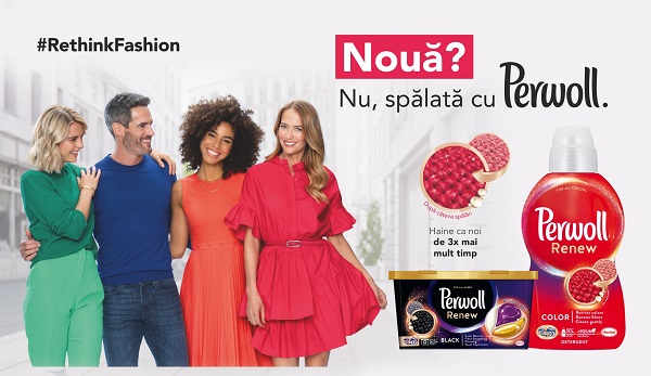 Detergentul Perwoll Renew, intr-o noua formula, mai performanta